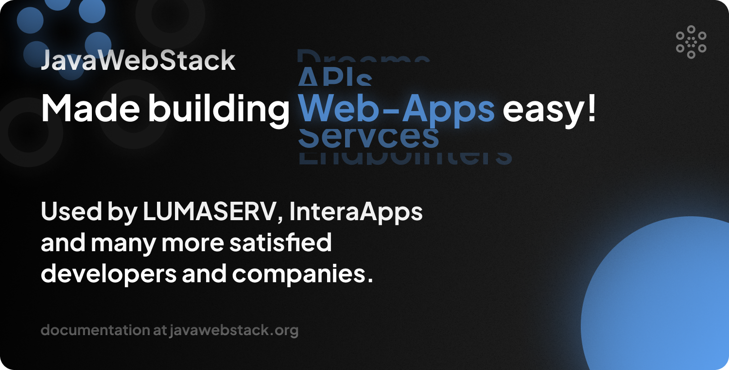 JavaWebStack | JavaWebStack